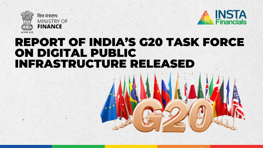 Report of India’s G20 Task Force on Digital Public Infrastructure ...